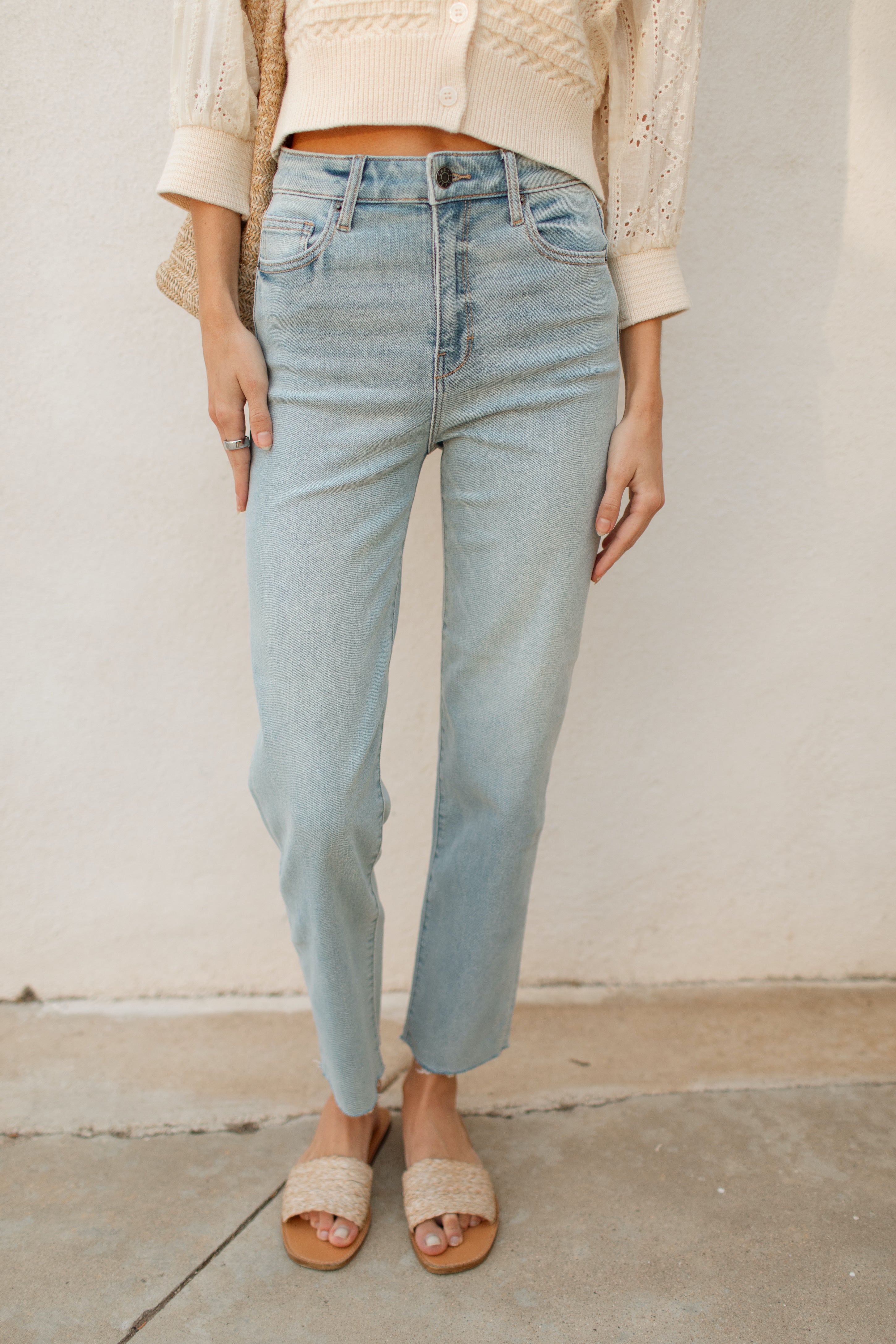 Chrissy Classic Straight Leg Jeans– CARLY JEAN LOS ANGELES